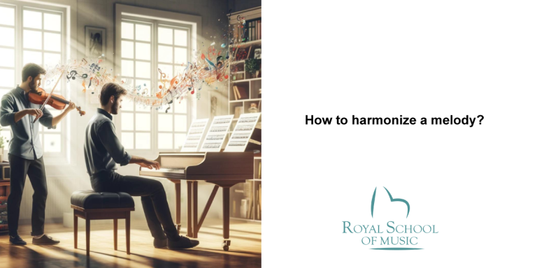 How to harmonize a melody? - Royal School of Music